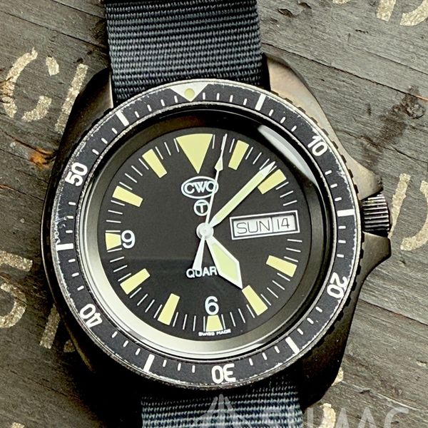 Service and RARE - 1999 CWC SBS MoD issued divers watch & vintage ...