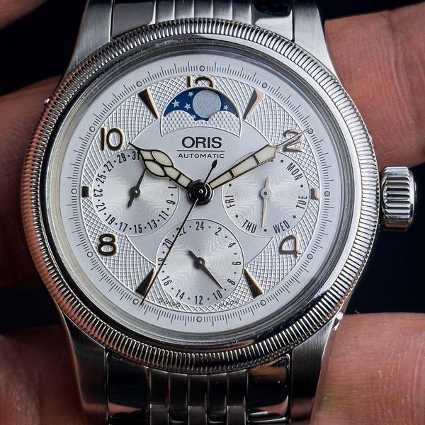 [WTS] Oris Big Crown Complication in All Stainless Steel Moonphase 7566 ...