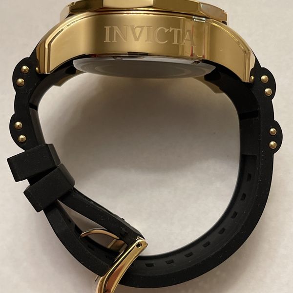 Invicta Pro Diver Black/Gold Stylish WR 200m Model 30029 | WatchCharts ...
