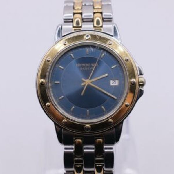 Raymond Weil Tango 5560 35mm Two Tone Stainless Steel Men's Watch ...
