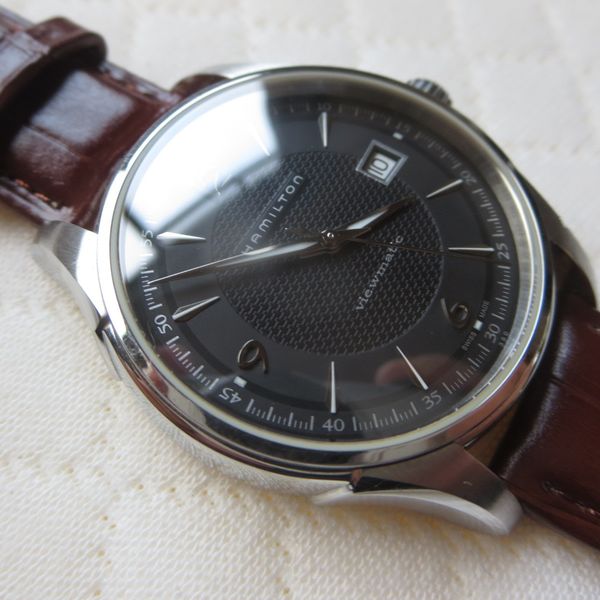Hamilton Watch Viewmatic Jazzmaster H32515535 w/Box paper, Sapphire ...
