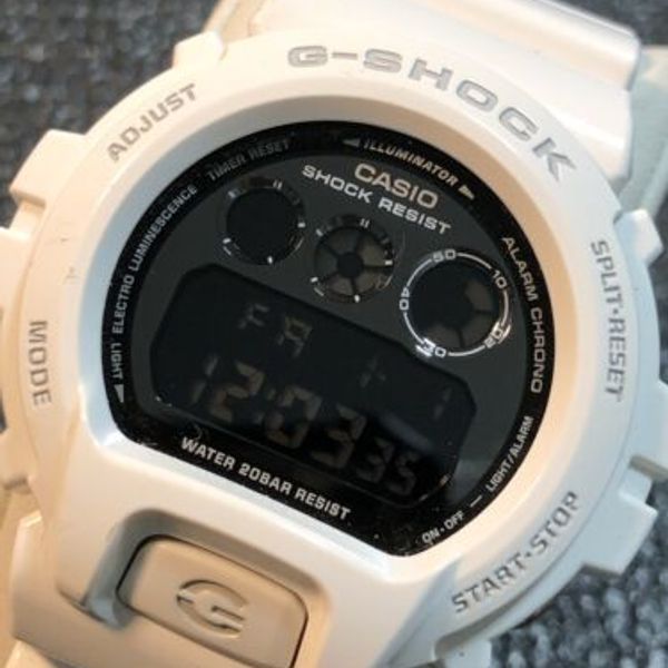 Casio G-Shock Digital Watch White 200M WR Model 3230 Illuminator New ...