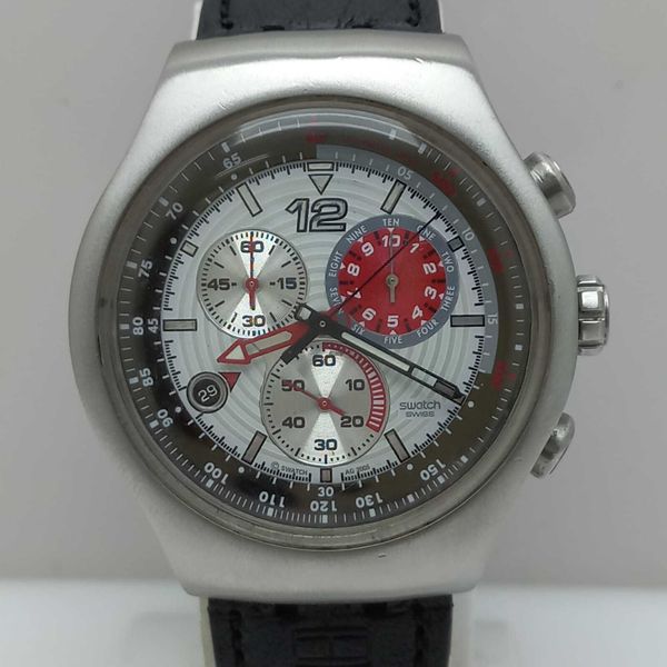 Swatch Irony Quartz Chronograph V8 Sports Men’s Watch 47 mm ...