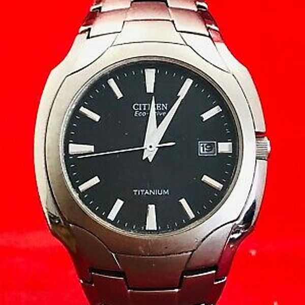 CITIZEN TITANIUM GENTS WATCH E111-S049610 | WatchCharts