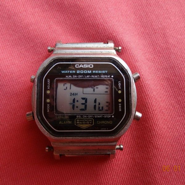 Vintage CASIO G-Shock DW-5200 (240 Module) Digital Watch // For Spare ...
