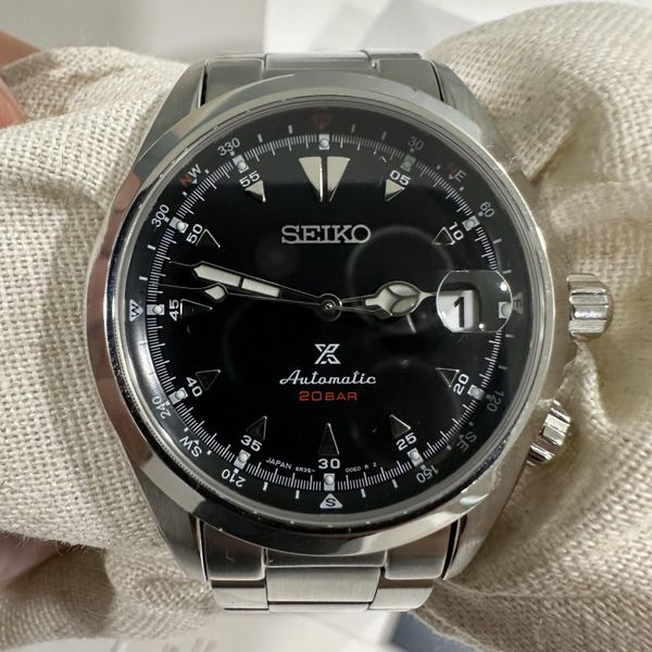 [WTS] Seiko Alpinist - Black SPB117 mint | WatchCharts Marketplace