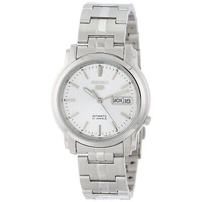 Seiko Men's SNKK65K1 Seiko 5 Automatic Stainless Steel Watch ...