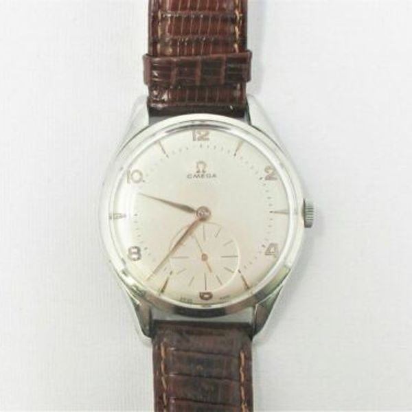 Vintage Omega 2505-10 266 Swiss 17j Manual Wind Stainless Steel Wrist ...