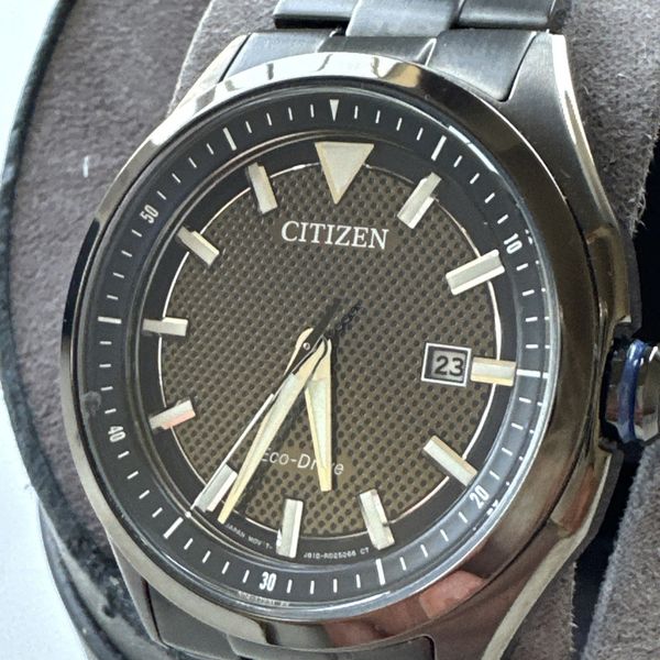 Citizen Eco-Drive WDR Men's Date Calendar Blue Dial Watch 41mm AW1147 ...