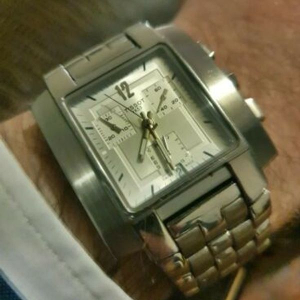 Tissot 1853 Chronograph 3 ATU Water Resistant Sapphire Crystal Men's ...