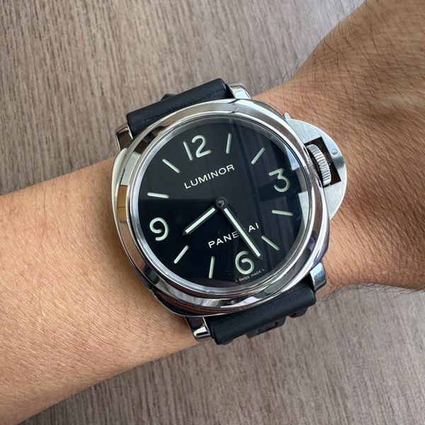 Open Case Sandwich Dial Panerai Pam 112 00112 44mm Steel Manual Winding ...