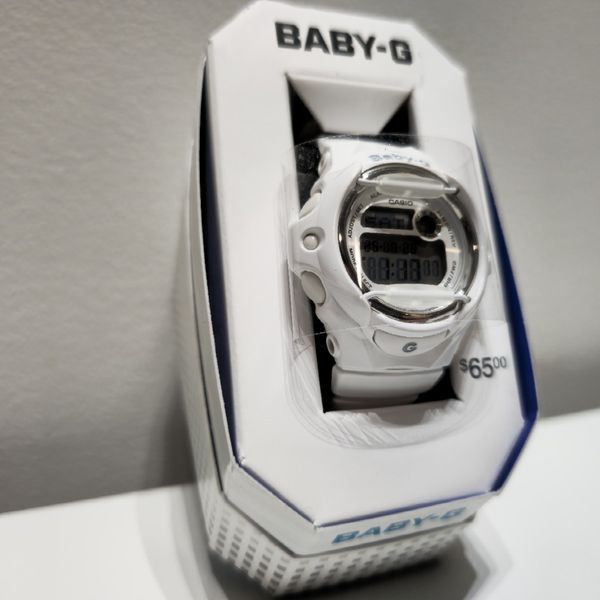 Casio Ladies White Baby G-Shock World Time Watch, Alarm, Indiglo, 200M ...