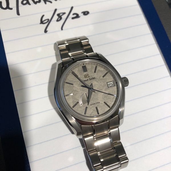 [WTS] Grand Seiko SBGA415 "Winter" Special Edition - Full Kit | WatchCharts