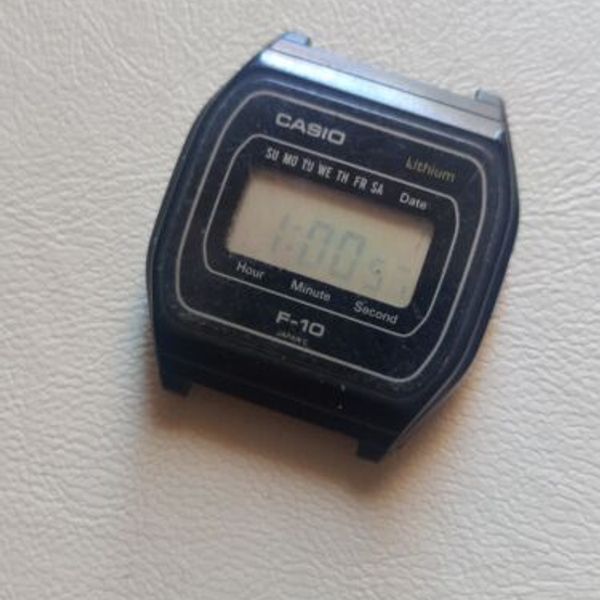 Vintage Casio F-10 For Parts Or Repair | WatchCharts Marketplace