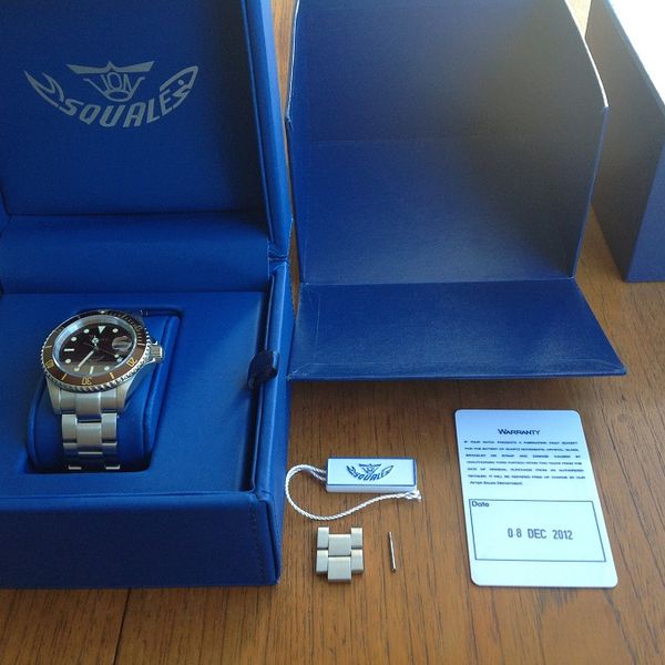 SOLD!! FS: Squale 20 ATMOS Root Beer - US$415 shipped | WatchCharts