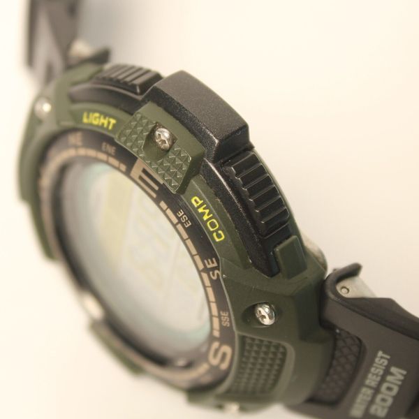 Casio SGW100-3AV Men's Alarm Chronograph Twin Sensor Compass ...