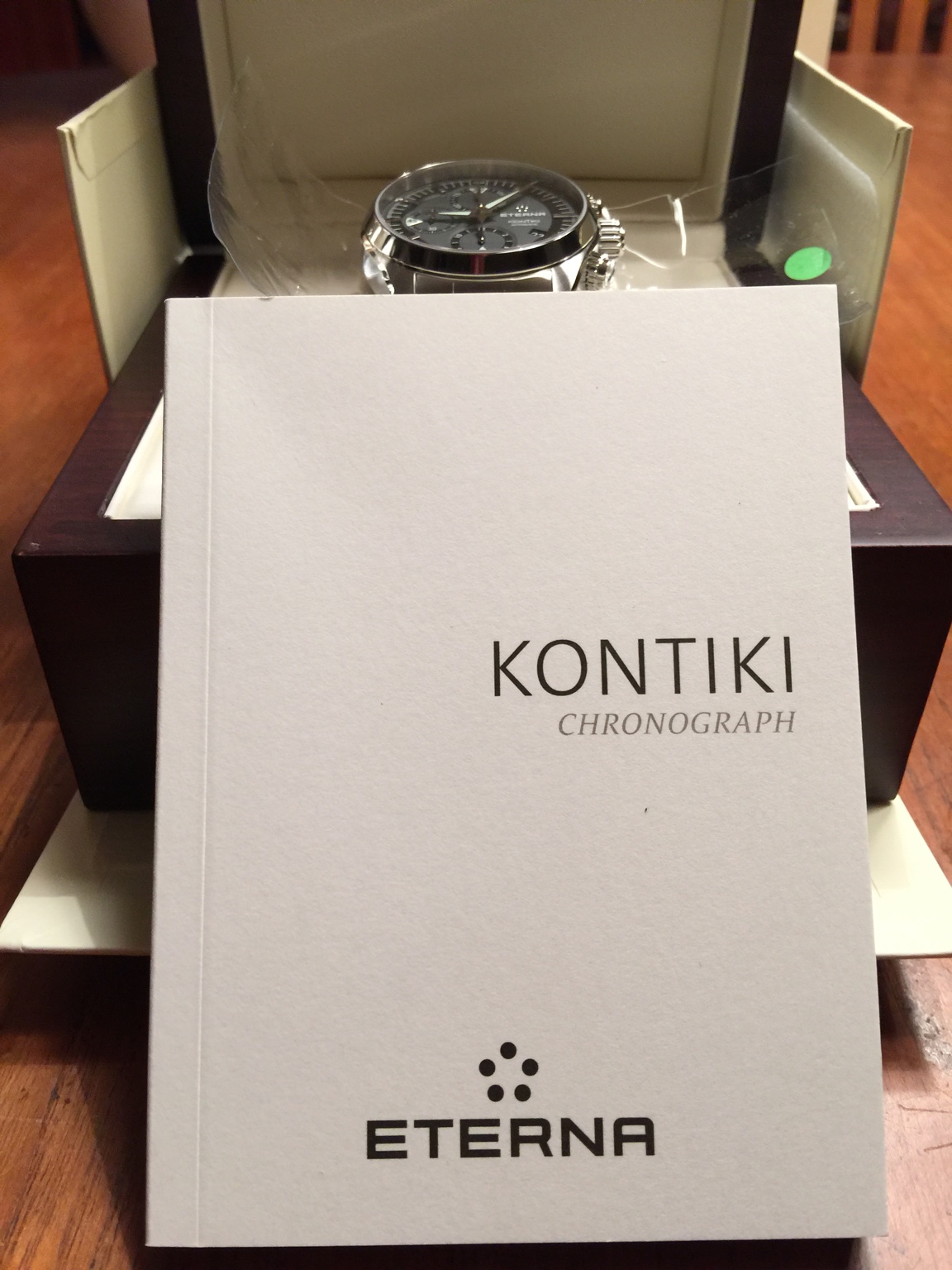 FS: BNIB Eterna Kontiki Chronograph Valjoux 7750 | WatchCharts