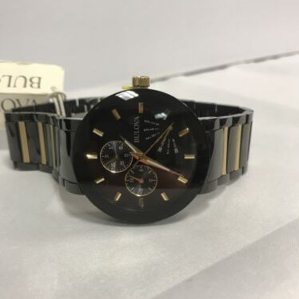 Bulova Men's Classic Two Tone Stainless Steel Watch - 98C124 MSRP: $450 ...