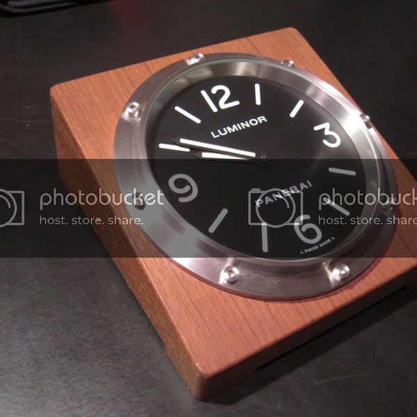 FS: BNIB Panerai Desk Clock PAM 254 (marc2828) | WatchCharts Marketplace