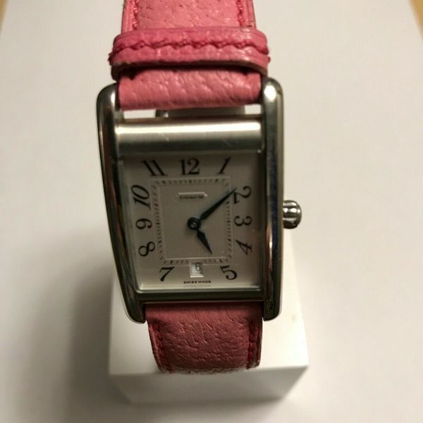 Ladies Coach Tank Style Watch W502B New Battery | WatchCharts Marketplace