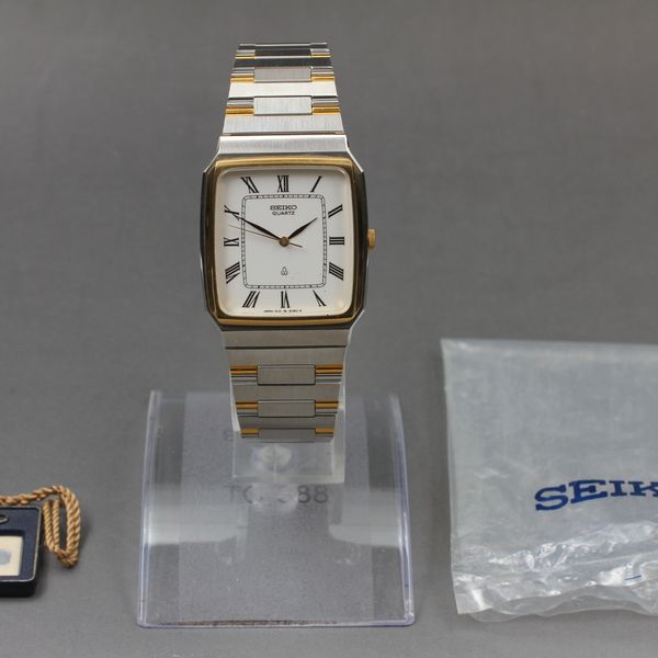 Vintage 1982 [MINT] Seiko Seagull 7431-5010 White Dial Roman Quartz Men ...