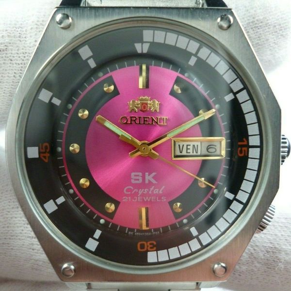 ORIENT SK Crystal Star King KD Automatic Vintage 21 jewels Japan Men ...