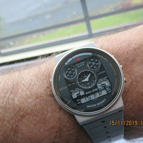 Citizen Ana Digi 8970 Robot face *Fully Serviced* from January 1985 ...