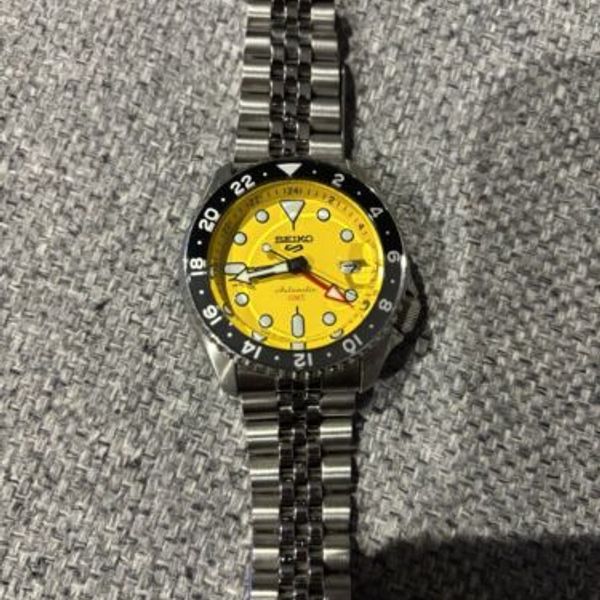 Seiko 5 Sports Yellow SKX GMT U.S.A EXCLUSIVE - SSK017K1 Automatic ...