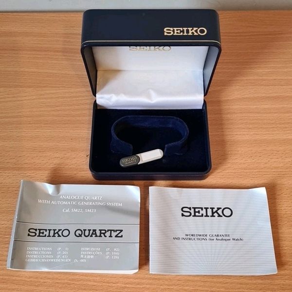 Bundle Of 2x Seiko Watch Boxes & 1x Rotary Watch Box Empty Box Only ...