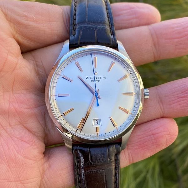 Zenith Elite Captain Central Second | WatchCharts Marketplace