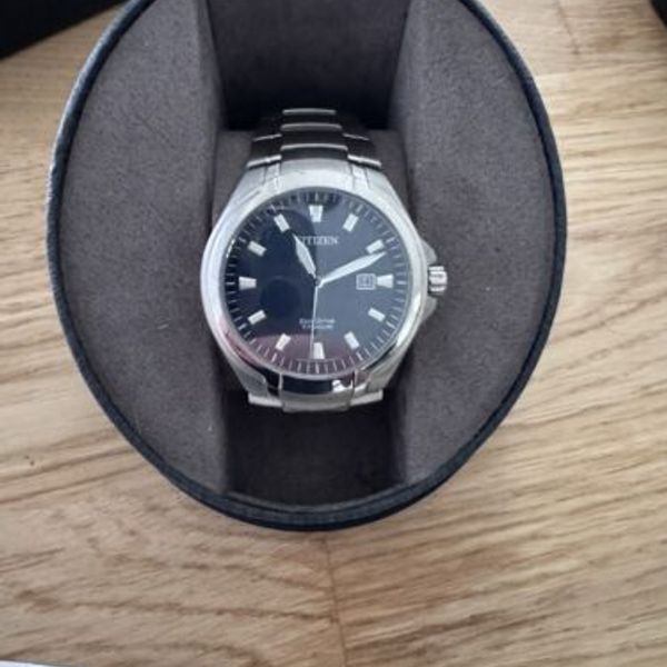 Citizen Eco Drive WR100 Titanium Mens Watch | WatchCharts Marketplace