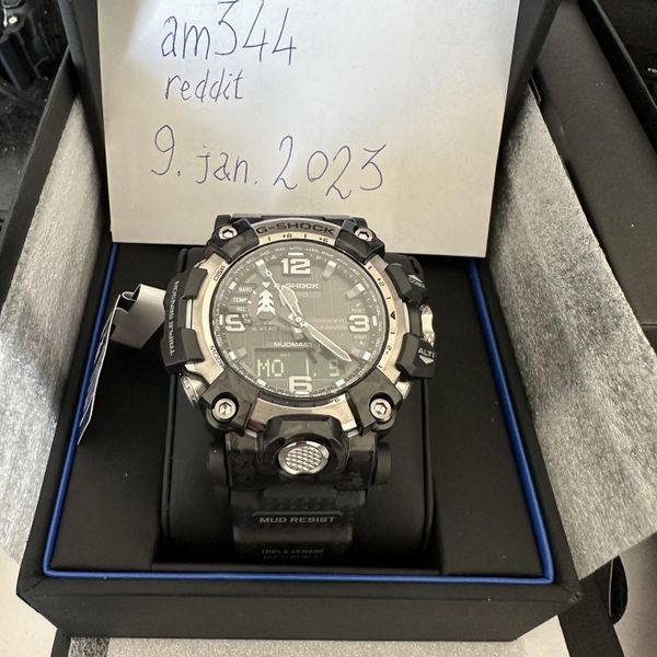 [WTS] Casio G-Shock Mudmaster Carbon GWG-2000-1A1 (JDM nice box) REPOST ...