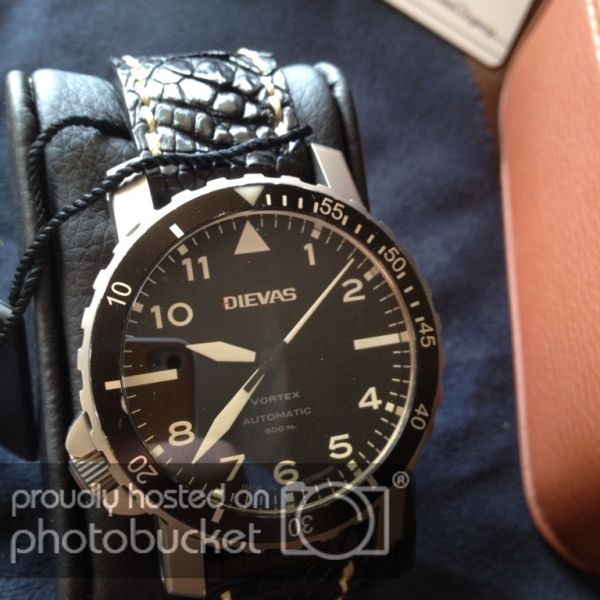 FS: Dievas Vortex on Kain Heritage Strap | WatchCharts Marketplace