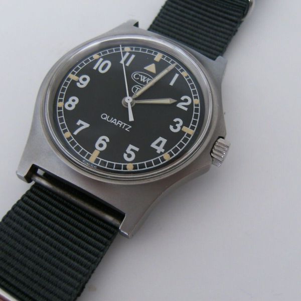 CWC G10 BRITISH ROYAL NAVY ISSUE WATCH 1985 NICE CONDITION ...