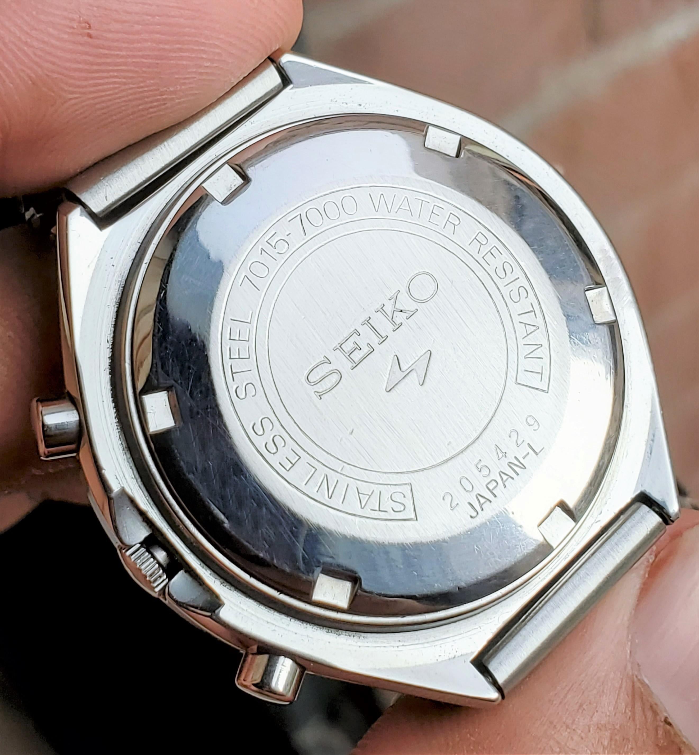 [WTS] Seiko Blue Speedtimer 1972 JDM SERVICED 7015-7000 Vintage ...