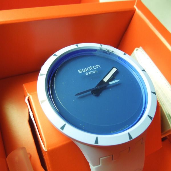 SWATCH-BIG BOLD CERAMIC-ARCTIC-COLORS OF NATURE COLLECTION NEW ...
