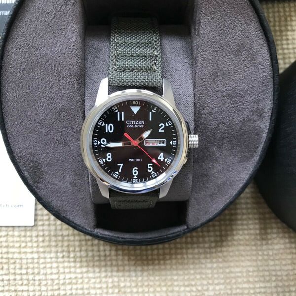 Citizen strap Eco-Drive 180 Day-Date men’s watch model # E101-S006597 ...