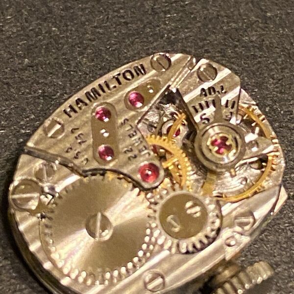 Vintage Hamilton USA 10K Gold Filled 22 Jewel 10K RGP Band, SERVICED ...