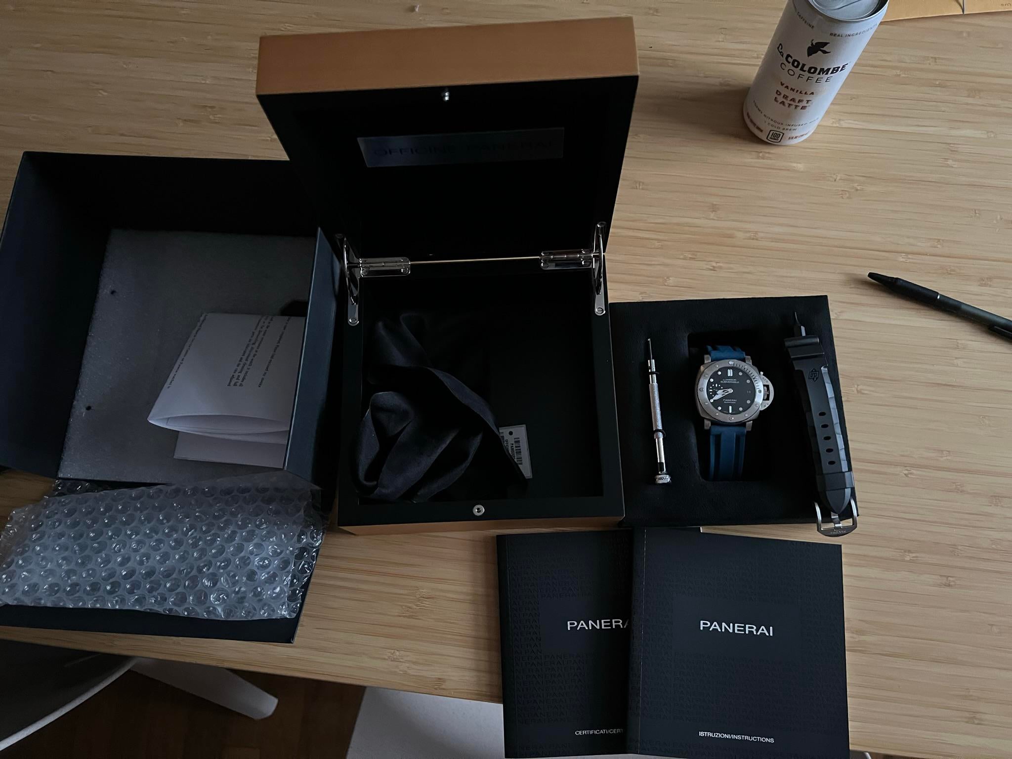 [WTS] Panerai PAM 682 42mm Submersible "Accaio", Display Caseback ...