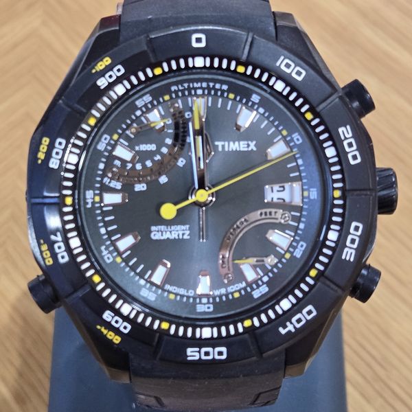 TIMEX 1854 INTELLIGENT QUARTZ ALTIMETER - T2N729 - NEW OLD STOCK ...