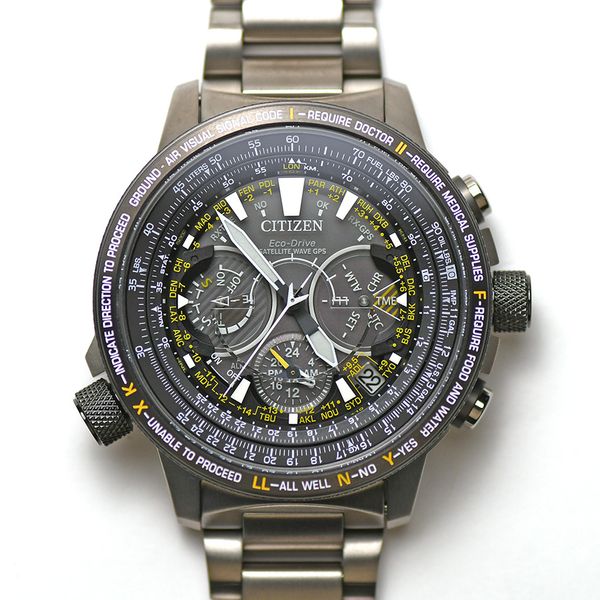 New arrival CITIZEN PROMASTER Promaster eco-drive GPS satellite radio ...