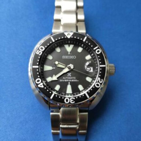 Seiko Prospex mini Turtle SRPC35 SRPC35K1 Automatic Diver's 200m 42mm ...