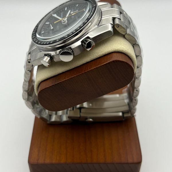 STARS Omega Swatch MoonSwatch MISSION TO THE MOON GOLD CHRONO METAL MOD ...