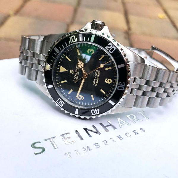 Steinhart + Gnomon: Ocean 39 Explorer Dial | WatchCharts Marketplace