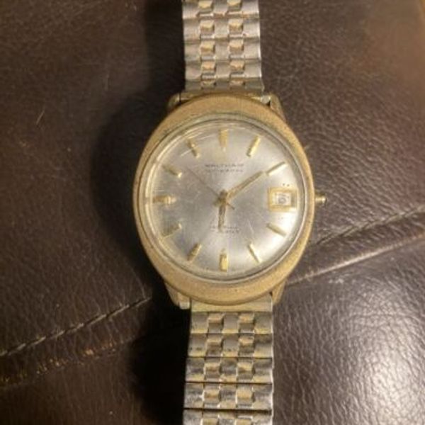 Waltham Self-Winding Date Wrist Watch Vintage Parts Or Repair ...