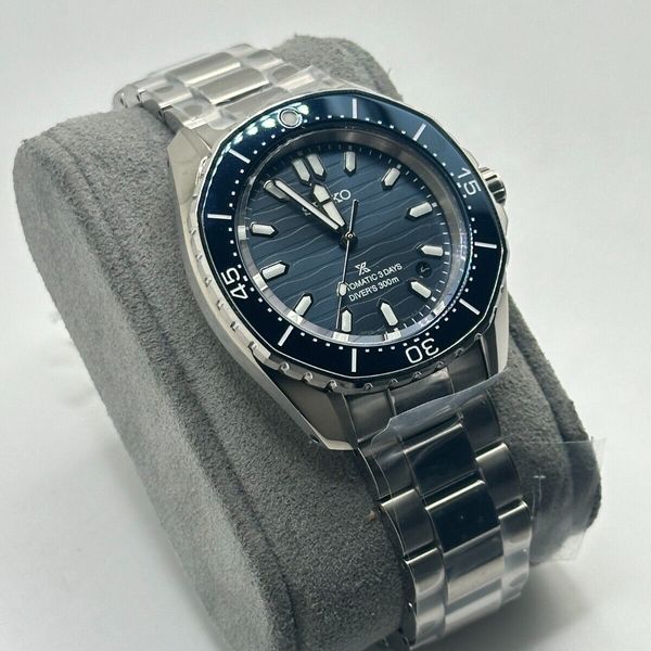 Seiko Prospex Automatic SPB483 Diverâ s 41.3mm Blue Dial Watch New In ...