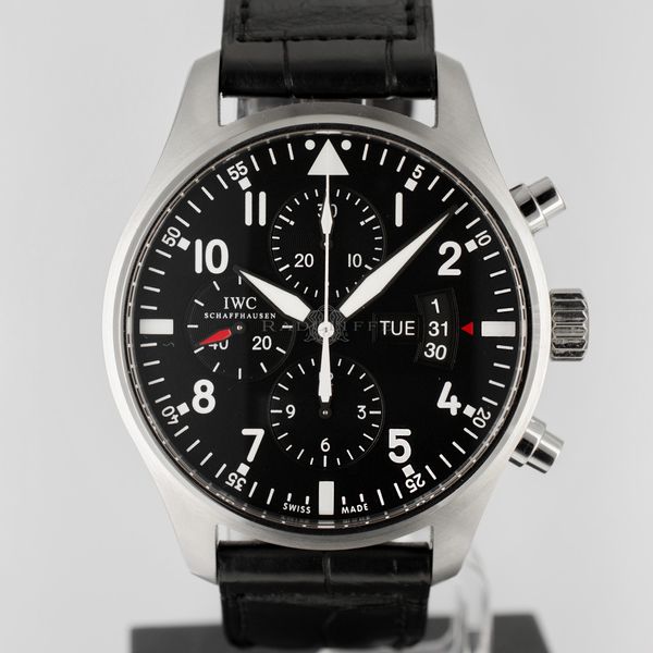FS- IWC 3777 Pilot Chronograph Day Date IW3777-01 | WatchCharts