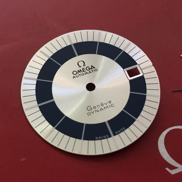 DIAL OMEGA DYNAMIC GENEVE AUTOMATIC CALIBRE 1012 + HANDS "NEW OLD STOCK ...