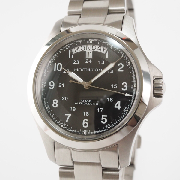 Hamilton Khaki Field King H64455133/H644550 Automatic Black Dial Day ...
