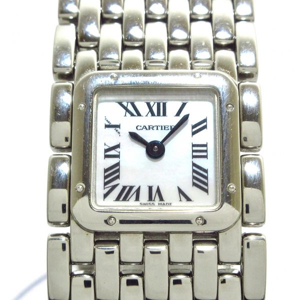 [New] [Used] Cartier (Cartier) Luban Watch SS / Shell Dial White Shell ...